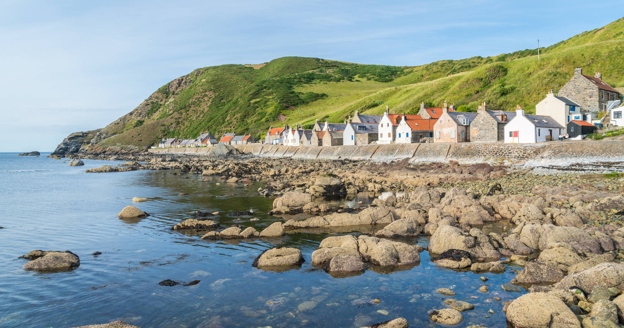 Crovie, Gardenstown en Pennan in Schotland